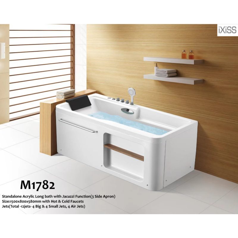 M1782 Standalone bathub with jacuzzi Function | WasserBath M1782 Standalone bathub with jacuzzi Function | WasserBath